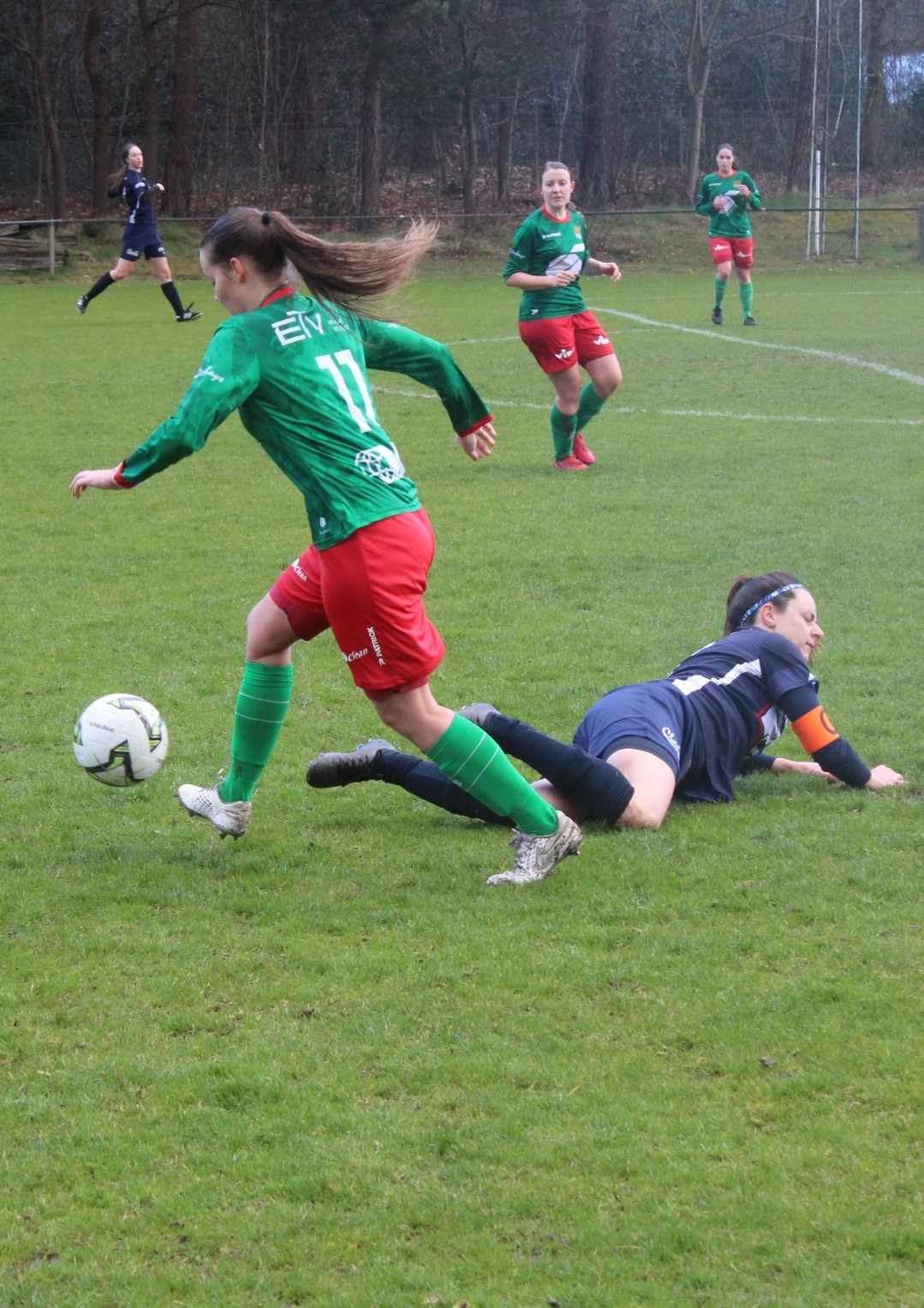 Speeldag 17: KFC Eksel Dames - Bilzen Youth 2-2 - KFC Eksel