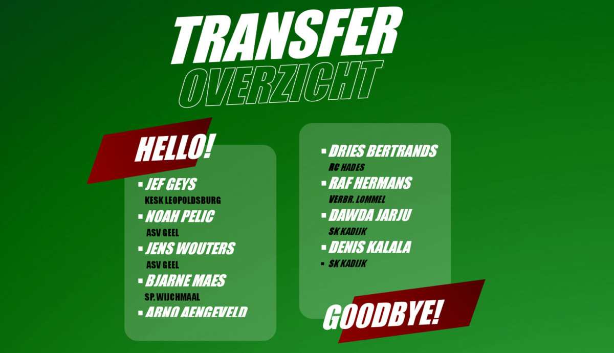 TRANSFERNIEUWS - KFC Eksel